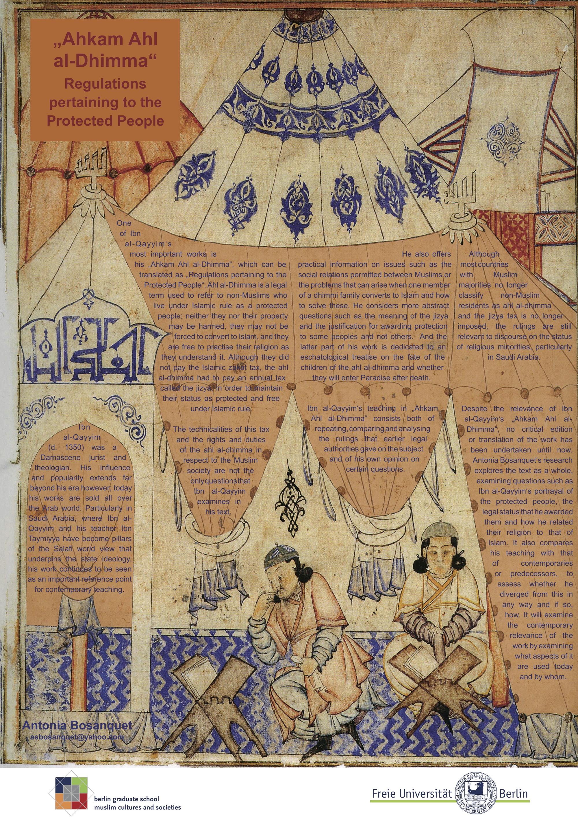 Eva Marie Kogel • Berlin Graduate School Muslim Cultures and Societies