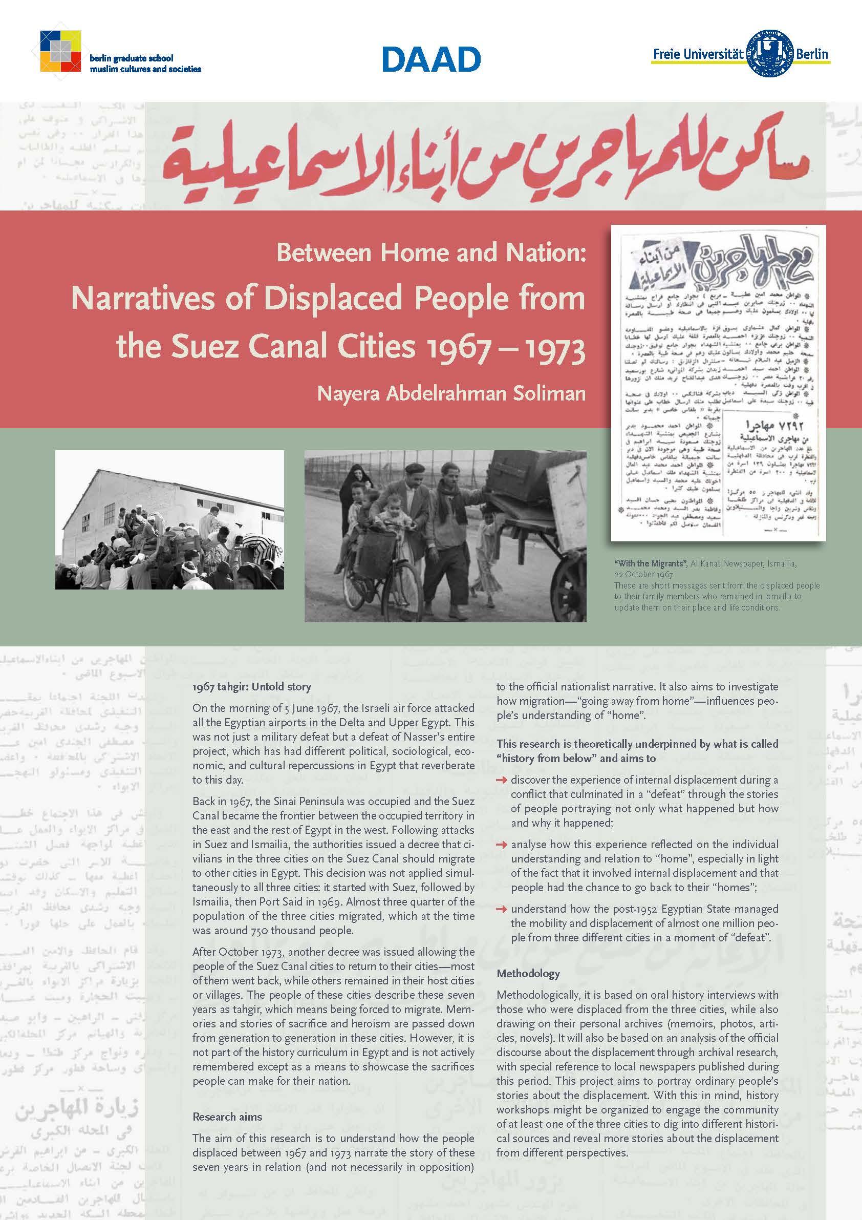 Eva Marie Kogel • Berlin Graduate School Muslim Cultures and Societies