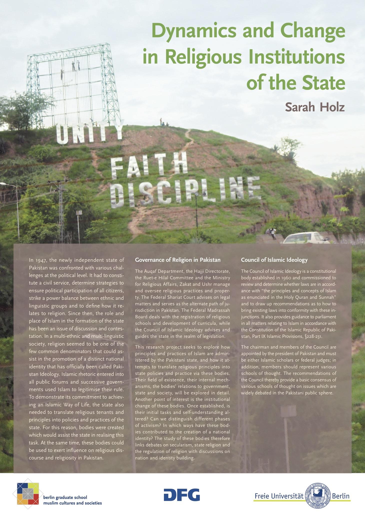 Eva Marie Kogel • Berlin Graduate School Muslim Cultures and Societies