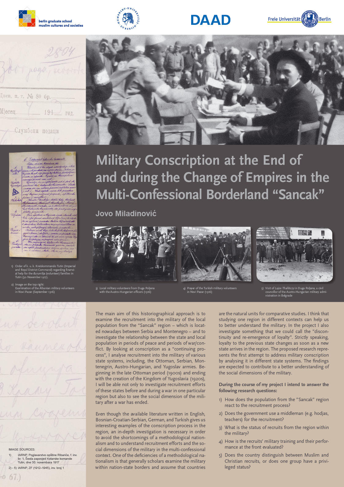 Eva Marie Kogel • Berlin Graduate School Muslim Cultures and Societies